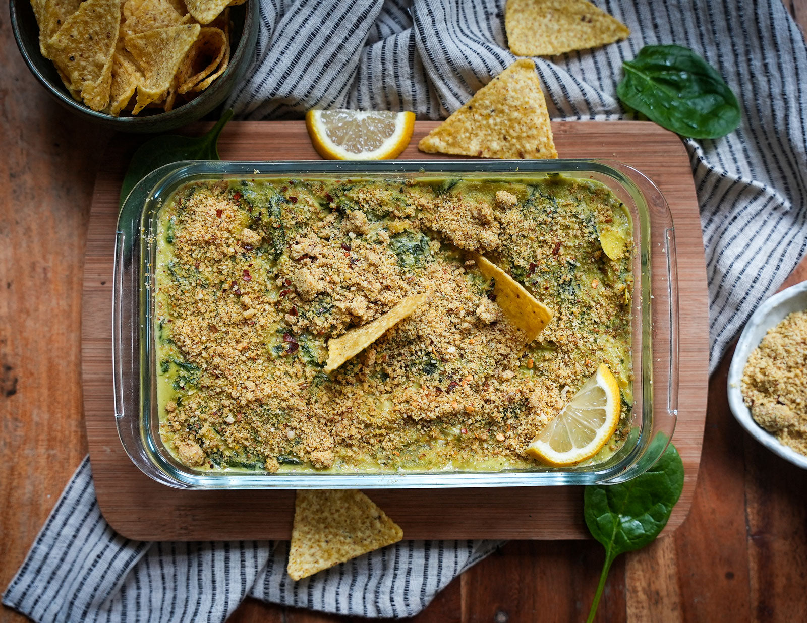 Vegan Spinach Artichoke Dip – High Carb Hannah